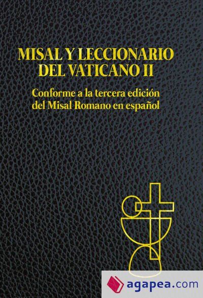 MISAL Y LECCIONARIO DEL VATICANO - CONFERENCIA EPISCOPAL ESPAÑOLA ...
