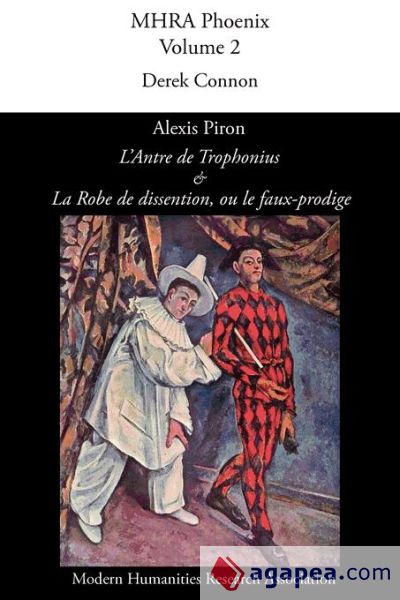 ALEXIS PIRON, A LA ANTRE DE TROPHONIUSA ET A LA ROBE DE DISSENTION, OU ...