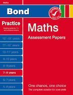BOND MATHS ASSESSMENT PAPERS 7-8 YEARS - J M BOND - 9781408515815