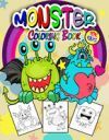 MONSTER COLORING BOOK FOR KIDS: FRIGHTENING MONSTERS COLORING BOOK FOR ...