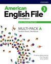 AMERICAN ENGLISH FILE LEVEL 3 STUDENT BOOK/WORKBOOK MULTI-PACK A WITH ...