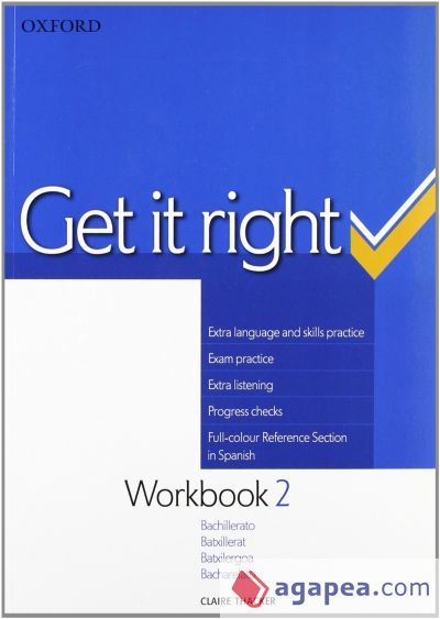 GET IT RIGHT 2 WORKBOOK - CLAIRE THACKER - 9780194746151 - OXFORD ...