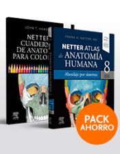PACK NETTER, ANATOMIA :ATLAS + CUADERNO DE COLOREAR - 9788413826622