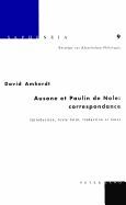 AUSONE ET PAULIN DE NOLE: CORRESPONDANCE: INTRODUCTION, TEXTE LATIN ...