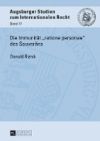 DIE IMMUNITAET RATIONE PERSONAE DES SOUVERAENS - DONALD RIZNIK ...