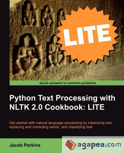PYTHON TEXT PROCESSING WITH NLTK 2.0 COOKBOOK - JACOB PERKINS - 9781849516389