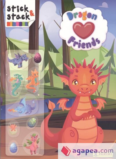 DRAGON FRIENDS - STICK & STACK N.266 - PANINI - 9788427872660