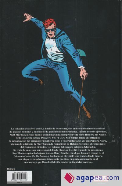 MARVEL GOLD. DAREDEVIL 3 - STAN LEE; ROY THOMAS; MIKE FRIEDRICH ...