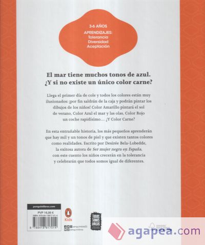 COLOR CARNE - DESIREE BELA-LOBEDDE - 9788418817014
