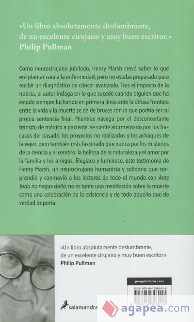 Y AL FINAL, ASUNTOS DE VIDA O MUERTE - HENRY MARSH - 9788419346018