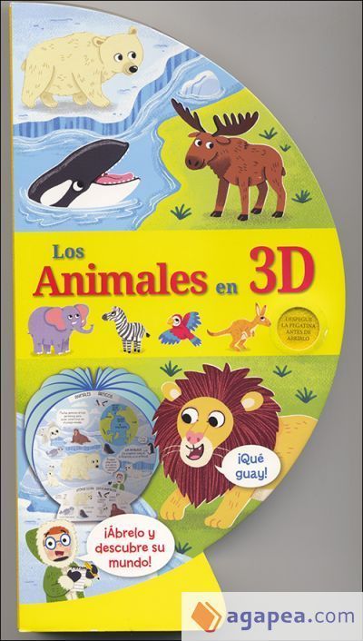 LOS ANIMALES EN 3D - 9788428557641