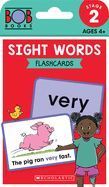 BOB BOOKS - SIGHT WORDS FLASHCARDS PHONICS, AGES 4 AND UP, KINDERGARTEN ...