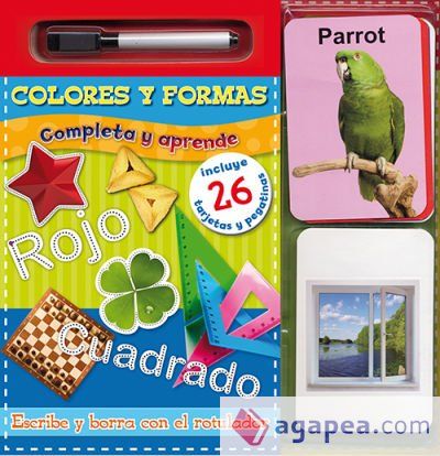 COMPLETA Y APRENDE. COLORES Y FORMAS - 9788428538510