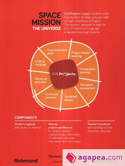 CLIL PROJECTS LEVEL III SPACE MISSION - VARIOS AUTORES - 9788468067568 - SANTILLANA EDUCACION, S.L.