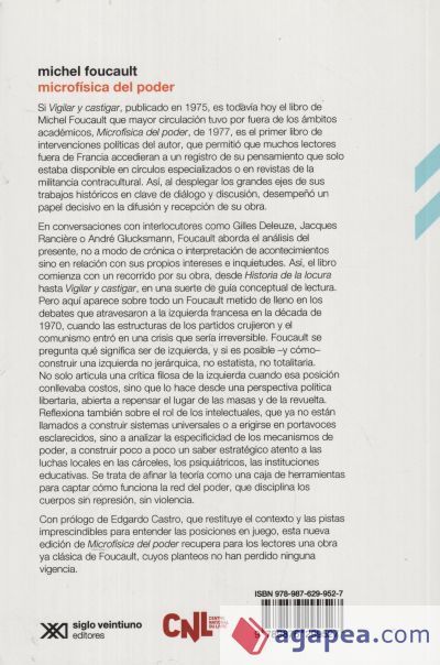 MICROFISICA DEL PODER - MICHEL FOUCAULT - 9789876299527