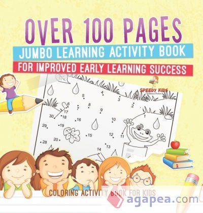 COLORING ACTIVITY BOOK FOR KIDS.OVER 100 PAGES JUMBO LEARNING ACTIVITY ...