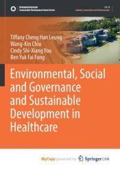 ENVIRONMENTAL, SOCIAL AND GOVERNANCE AND SUSTAINABLE DEVELOPMENT IN ...