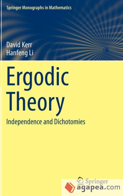 ERGODIC THEORY - HANFENG LI DAVID KERR - 9783319498454