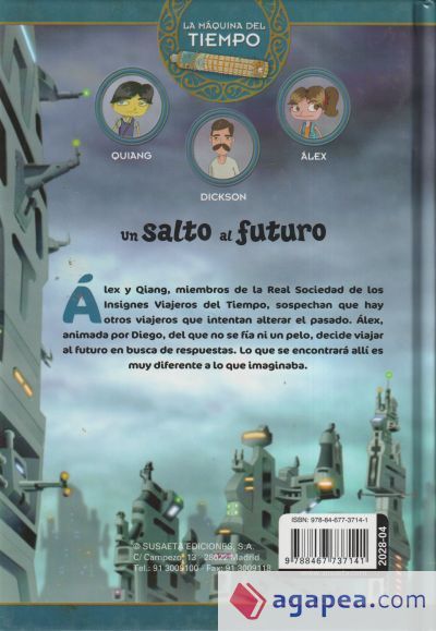 LA MAQUINA DEL TIEMPO. UN SALTO AL FUTURO - CARLOS JIMENEZ; ANA VICTORIA VAZQUEZ COSSIO ...