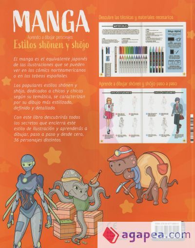 MANGA. APRENDO A DIBUJAR PERSONAJES ESTILOS SHONEN Y SHOJO - ROBERTO URIEL HERRERA; ROCIO CUENCA ...