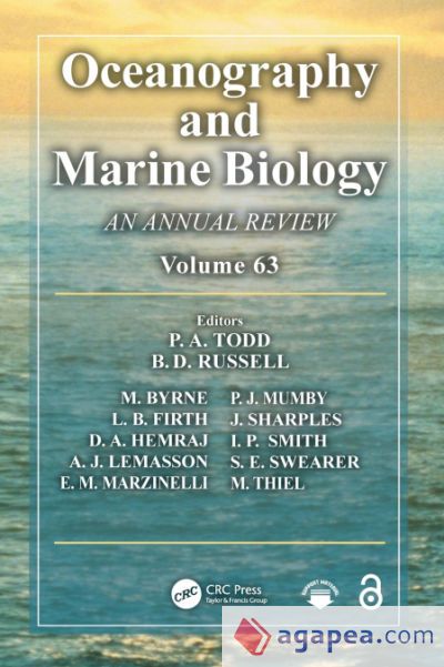 OCEANOGRAPHY AND MARINE BIOLOGY - P. A. TODD B.D. RUSSELL - 9781032964768