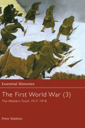 THE FIRST WORLD WAR, VOL. 3 - PETER SIMKINS - 9780415968430