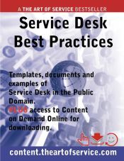 SERVICE DESK BEST PRACTICES - TEMPLATES, DOCUMENTS AND EXAMPLES OF THE ...