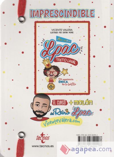 MARTINA MINI. LAS 1040 PREGUNTAS "CLAVE" DE LA LPAC - VICENTE J. VALERA ...