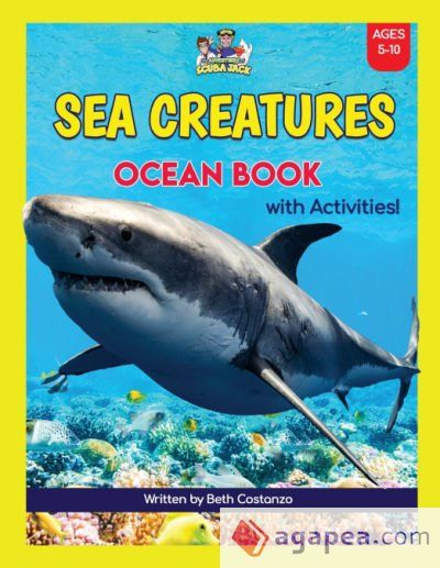 SUPER FUN SEA CREATURES OCEAN BOOK WITH ACTIVITIES FOR KIDS! - BETH ...