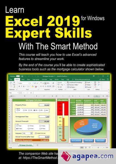 LEARN EXCEL 2019 EXPERT SKILLS WITH THE SMART METHOD - MIKE SMART - 9781909253353