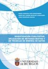 INVESTIGACION CUALITATIVA. APLICACION DE METODOS MIXTOS Y DE TECNICAS ...