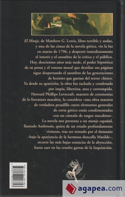EL MONJE - MATTHEW GREGORY LEWIS; LEWIS MATHEW - 9788477026853
