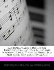 AUSTRALIAN MUSIC INCLUDING INDIGENOUS MUSIC, FOLK MUSIC AND NATIONAL ...