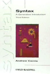 SYNTAX A GENERATIVE INTRODUCTION - ANDREW CARNIE - 9780470655313